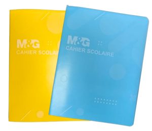 Cahier scolaire 96p SEYES PF Protège plastique - M&G Stationery